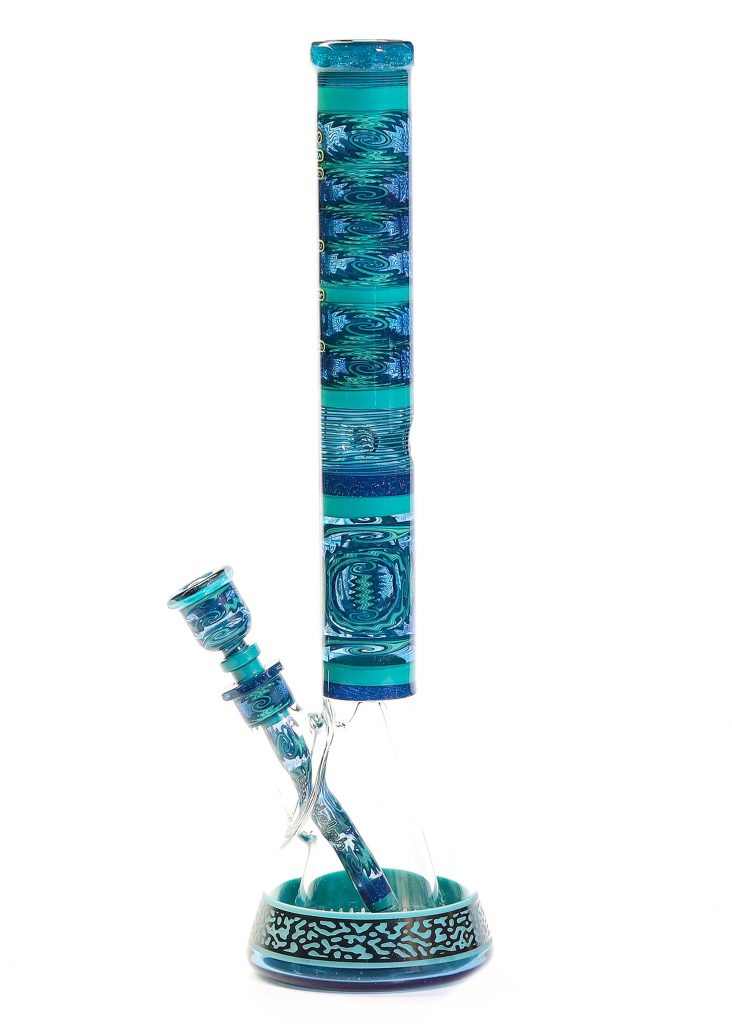 Fully Worked Blue Stardust & Aqua Azul South Beach V1 Collins with ...