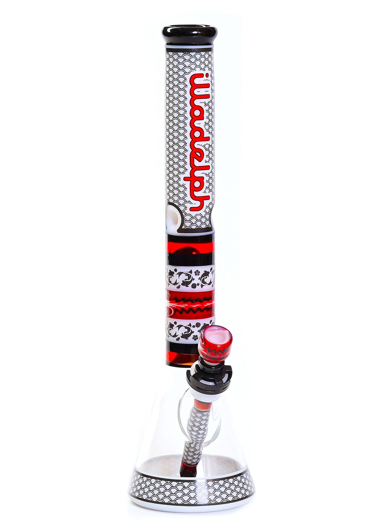 Worked Beaker Drop - Illadelph Glass Store