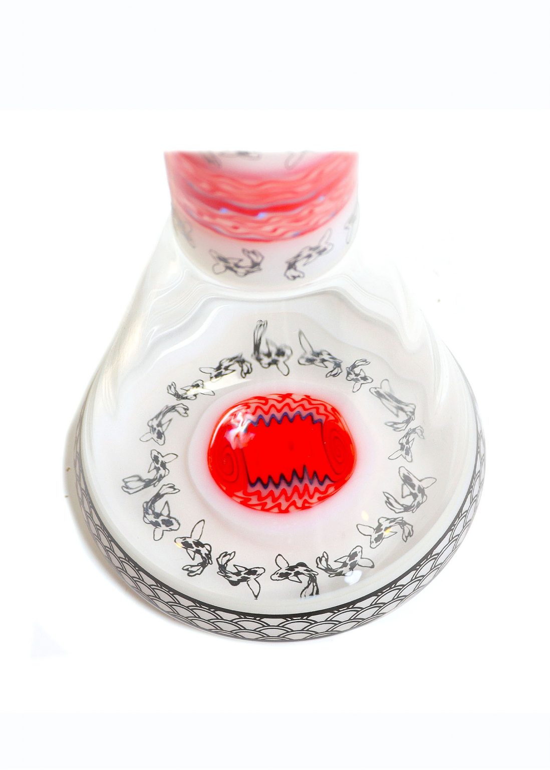 Illadelph Koi Fish Worked Mini Beaker (12in) – Illadelph Glass Store