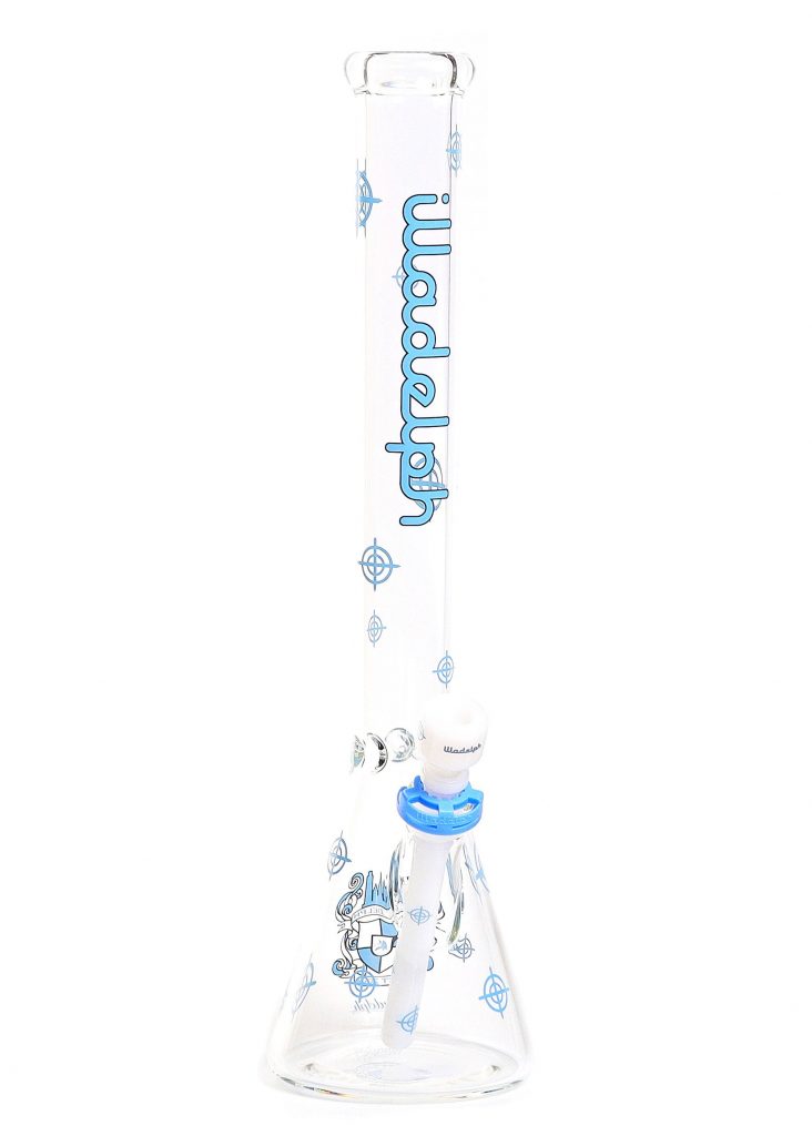 Illadelph Beaker Scoped Blue – Illadelph Glass Store