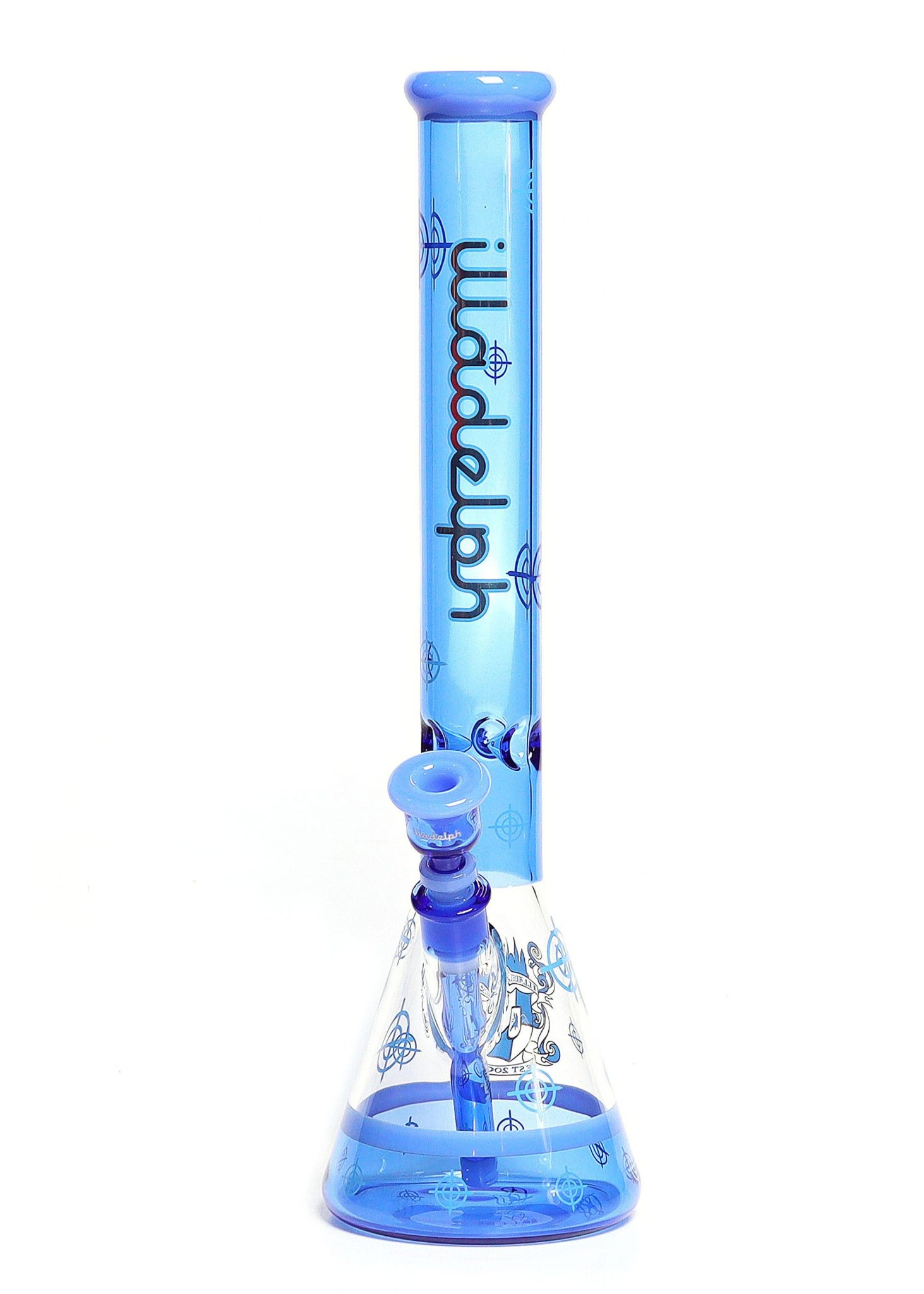 Illadelph Scoped Series Beaker Sea Blue – Illadelph Glass Store